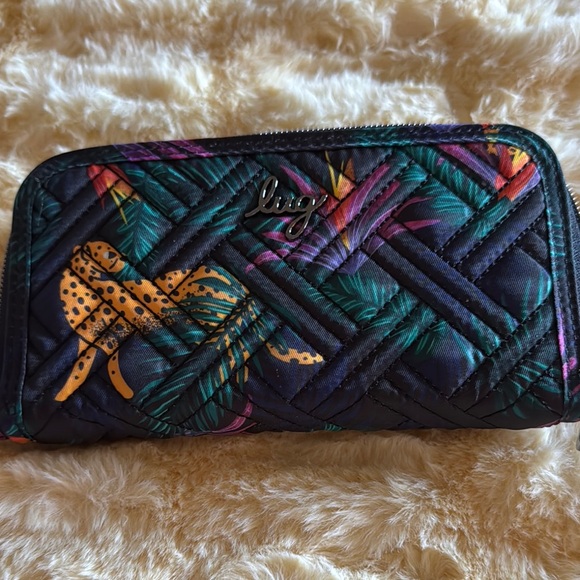 lug | Bags | Lug Black Wallet With Geometric Embroidery | Poshmark